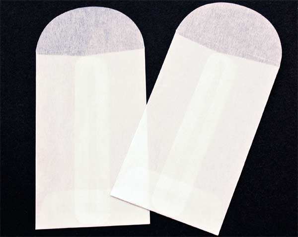 Glassine Paper Envelopes 5x8.5cm | 100 pieces